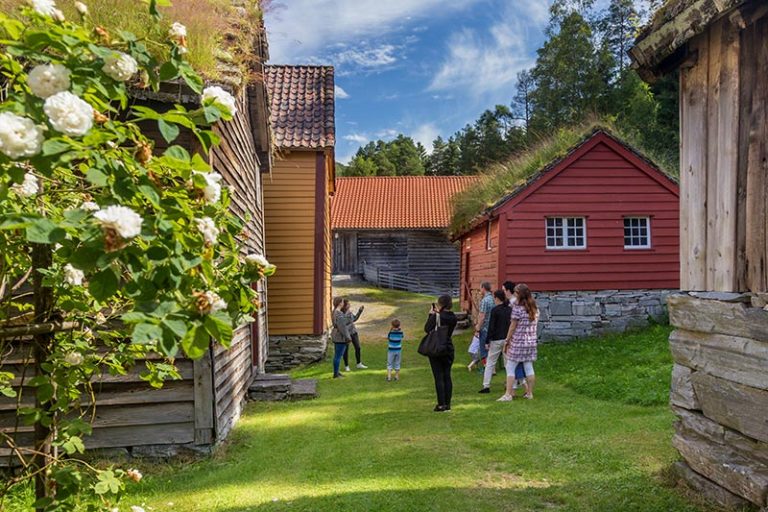 Sagastad and the Myklebust Viking Ship - Port of Nordfjordeid